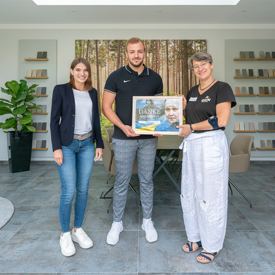 Spendenbeteiligung an Hilfsaktion für Ukraine